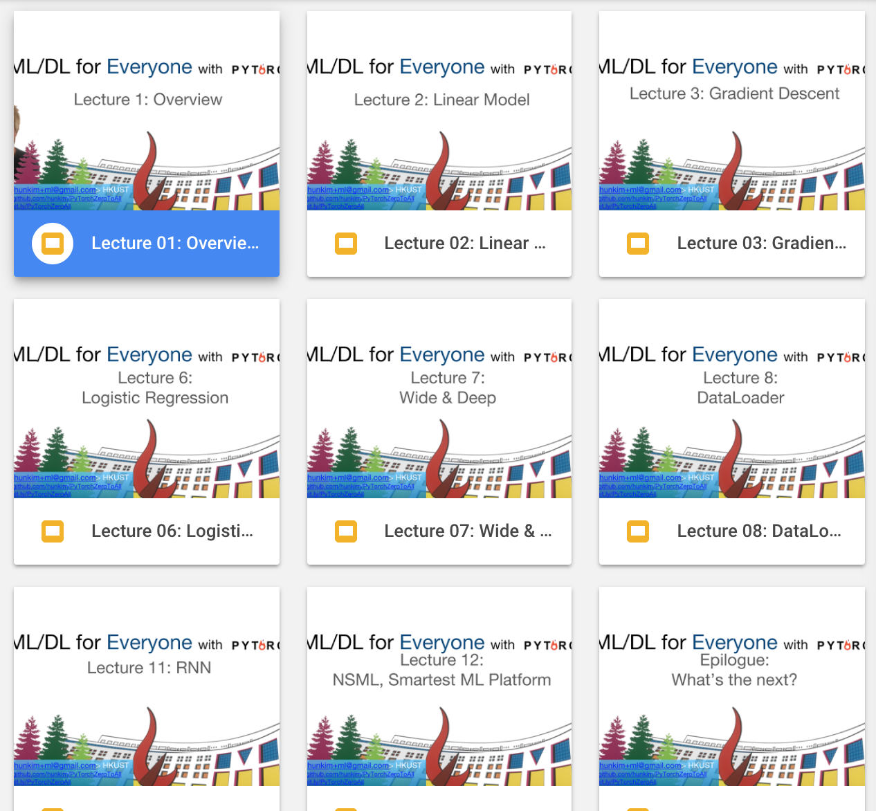 Hkustsimple Pytorch Tutorials Zero To All香港科技大学:简单 Pytorch 教程从入门到精通。 磐创ai 开放猫官方网站