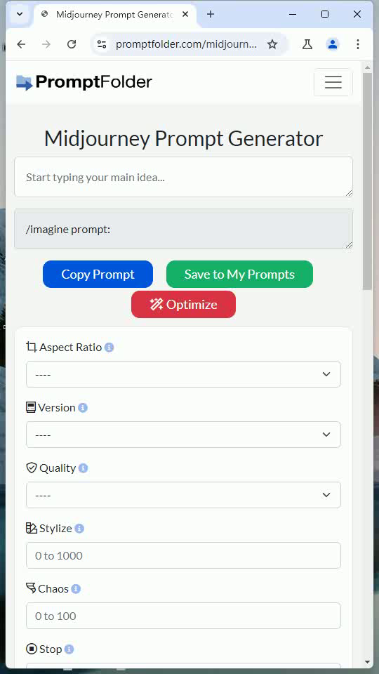 MidJourney Prompt Helper 创意提示神器，简化AI图像创作。 | 磐创AI-开放猫官方网站