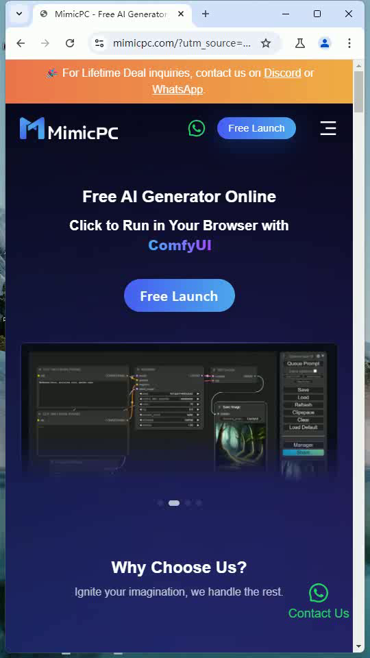 MimicPC 一键启动，AI应用即刻享。 | 磐创AI-开放猫官方网站
